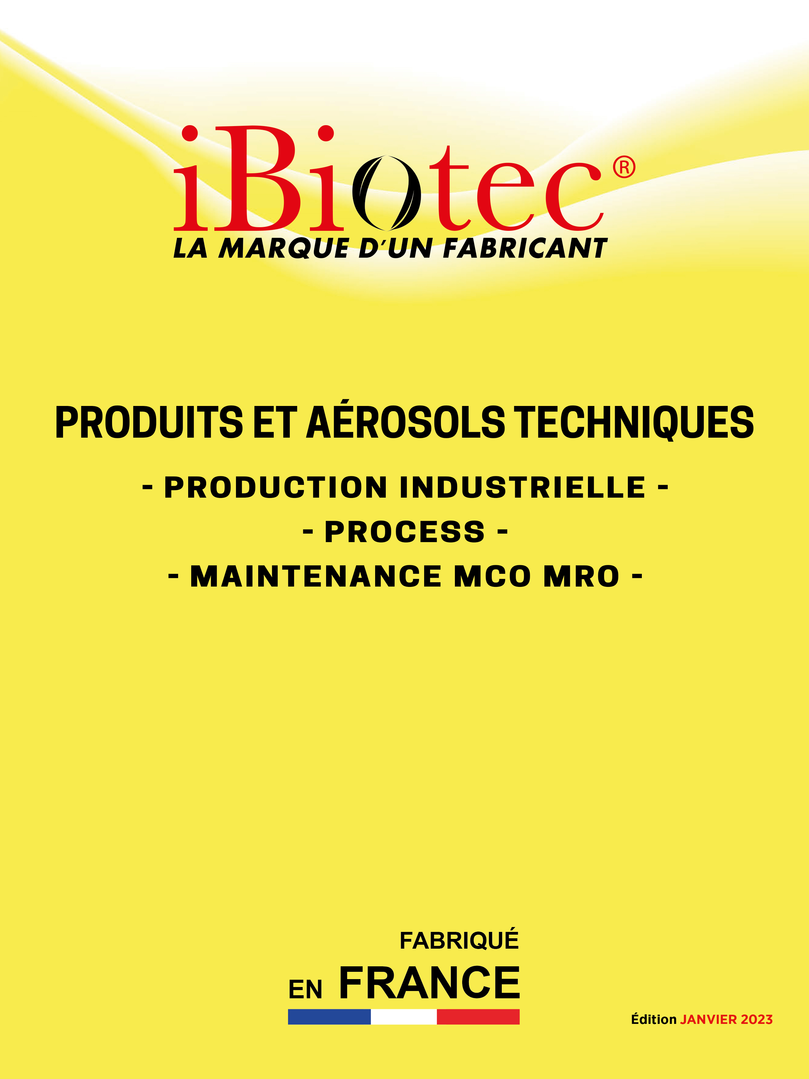 iBiotec, solvent, degreasers, galvanising agents, technical greases ...